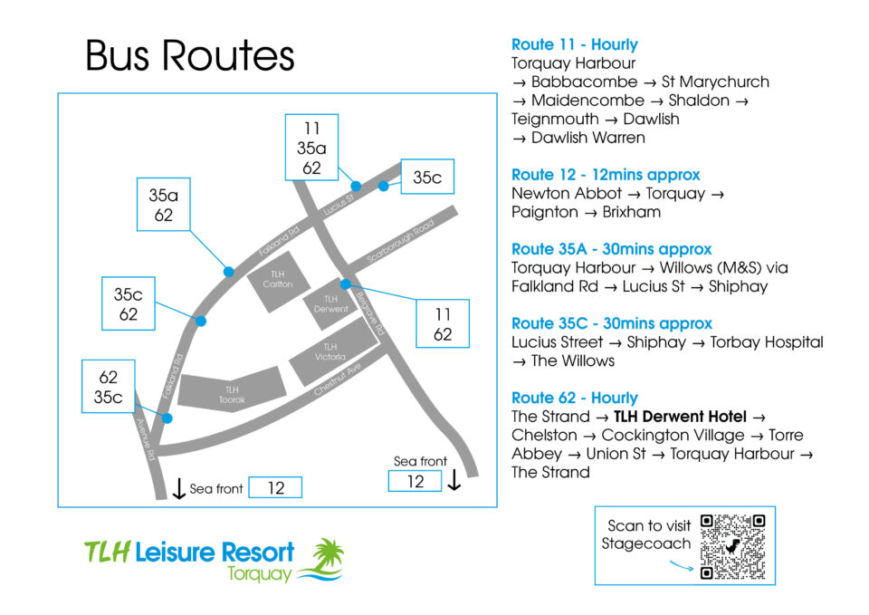 Bus Routes from TLH Leisure Resort | TLH Leisure Resort